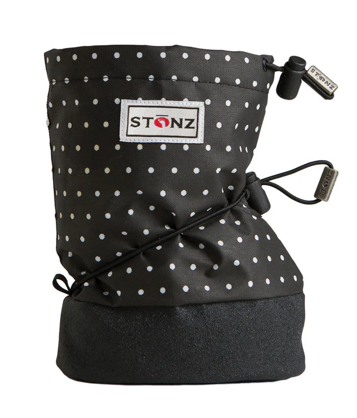 Stonz Baby Booties - Polka Dot – Mini Wonders Canada