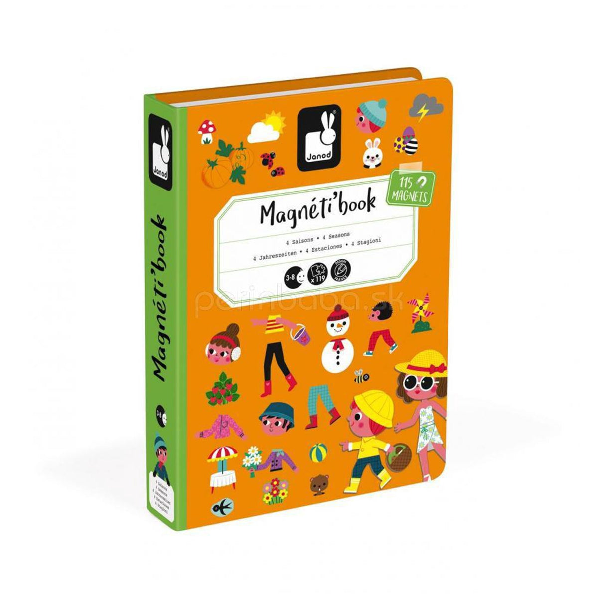 Janod Magnéti'Book - 4 Seasons – Mini Wonders Canada